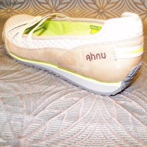 Ahnu | Shoes | New Womens Ahnu Crissy Cobble Stone Green Browntan Sporty Slip Ballet Flat Shoe ...